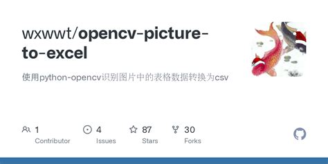 Github Wxwwtopencv Picture To Excel 使用python Opencv识别图片中的表格数据转换为csv