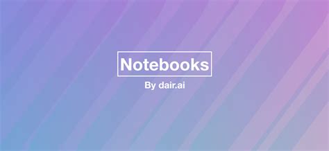 Github Dair Ainotebooks 🔬 Sharing Your Data Science Notebooks With The Community Has Never