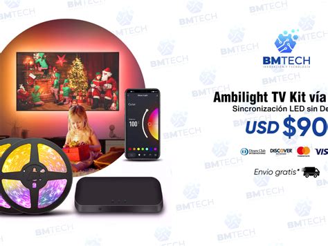 Ambilight Tv Kit Vía Hdmi Tratohechoec