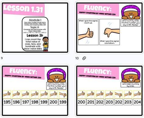 2nd Grade Eureka Math Squared Module 1 Topic H Lessons 31 34 Slides