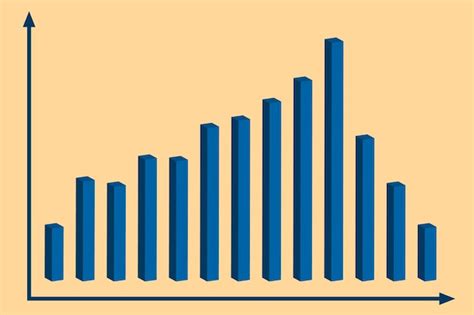 Premium Vector Graph With Decrease Report Diagram With Recession And Bankruptcy Progress