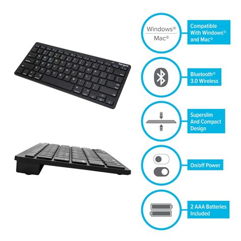 Kb55 Multi Platform Bluetooth® Keyboard Akb55tt Keyboards Accessories Targus Targus Mx
