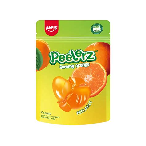 Amos Peelerz Gummy Orange 6ozusa
