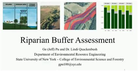 Riparian Buffer Assessment Nys Gis Association