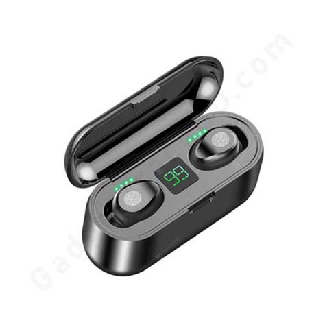 TWS F9 Touch Control Wireless Earbud Battery Display Bluetooth 5.0 ...