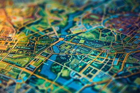 Mapping cadastral boundaries ar generative ai | Premium AI-generated image