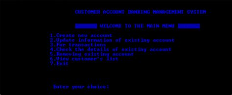 Bank Account Management Project Help