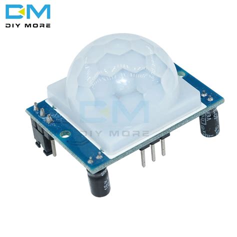 【kamdss015】hc Sr501 Body Sensor Module Adjust Ir Pyroelectric Infrared
