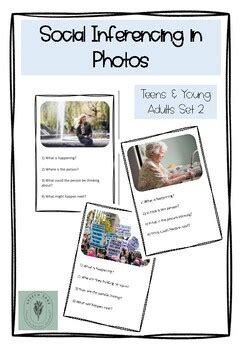 Social Inferencing In Photos Social Skills Activity Worksheets Sel