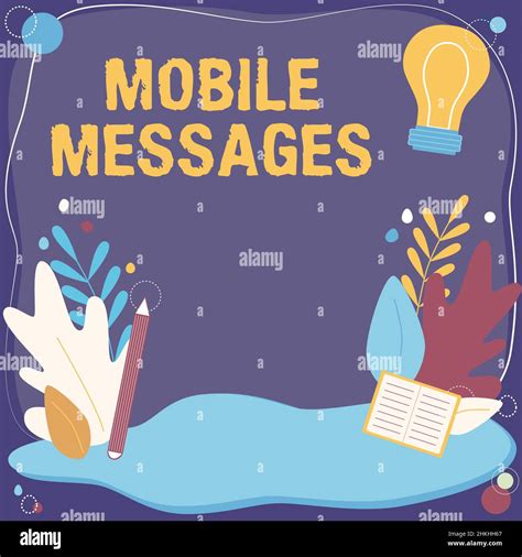 Handwriting Text Mobile Messages Business Concept The Act Of Composing
