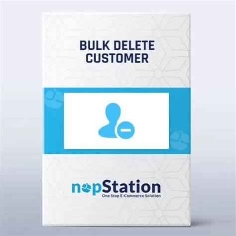 NopStation ECommerce Solution Provider Bulk Delete Customer Plugin By NopStation For