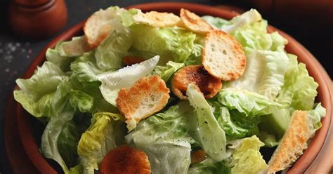 Deliciosa Salada Caesar Fácil De Preparar