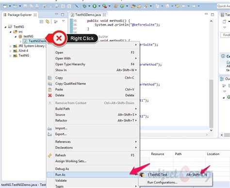 Execution Procedure Of TestNG Annotations Working With TestNG Starters Guide