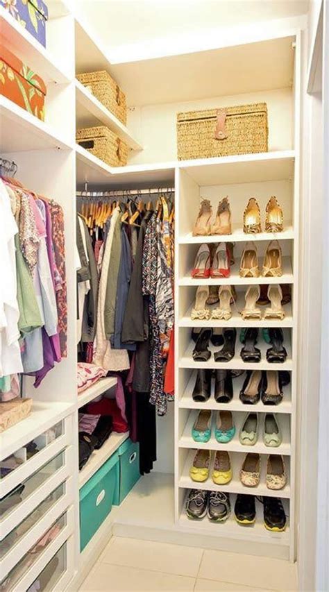 30 Modelos De Closets Pequenos Remodelação Armário Armário Reformado
