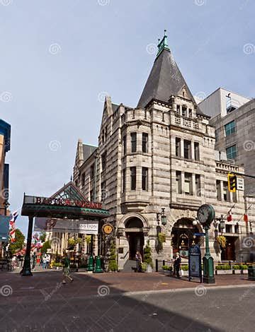 Bastion Square In Victoria Canada Editorial Photo Image Of Historical
