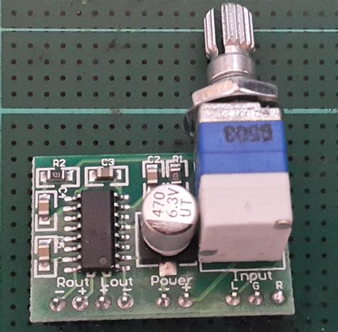 joegtec s path volume control pam8403 digital power amplifier board
