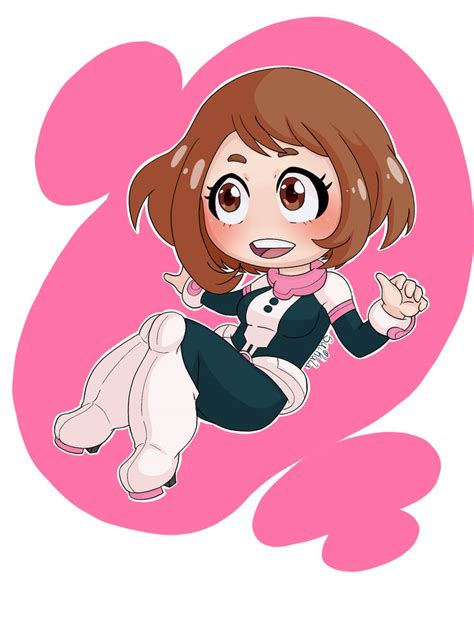 Ochaco Uraraka My Hero Academia By Si1entkittenz On Deviantart