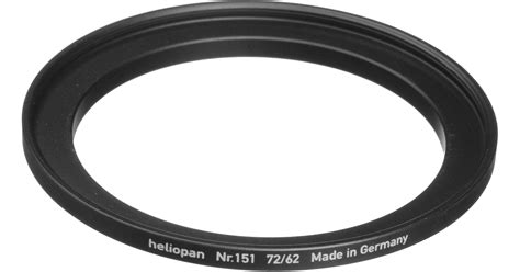 Used Heliopan 62 72mm Step Up Ring 151 700151 Bandh Photo Video