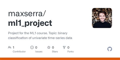 Github Maxserra Ml1 Project Project For The Ml1 Course Topic Binary Classification Of