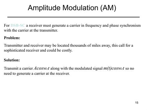 Amplitude Modulation Generation Of Am Signals Pdf