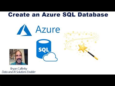 Create An Azure SQL Database Tutorial