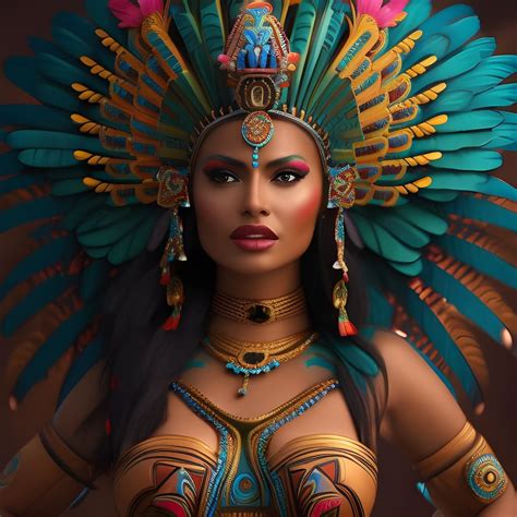Aztec Queen Art
