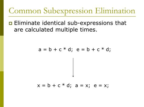 Ppt Compilers Ir Optimisations Powerpoint Presentation Free Download Id5102983