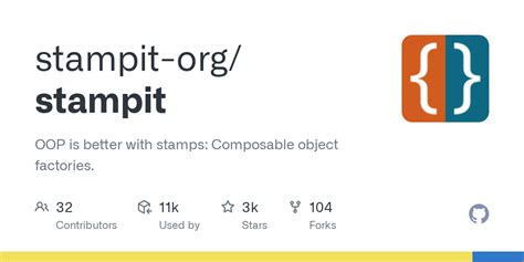 Github Stampit Orgstampit Oop Is Better With Stamps Composable Object Factories