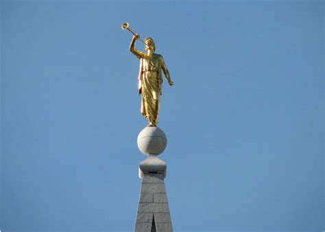 Angel Moroni Statues