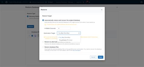 Druvas Backup Solution For Oracle Data Guard Configuration And Standby