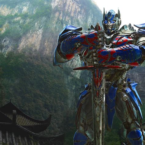 2048x2048 Resolution Optimus Prime In Transformers Ipad Air Wallpaper