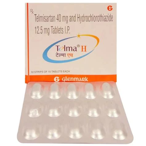 Telma H Tablet 40 Mg At Rs 335 5 Stripe In New Delhi Id 2854403862248