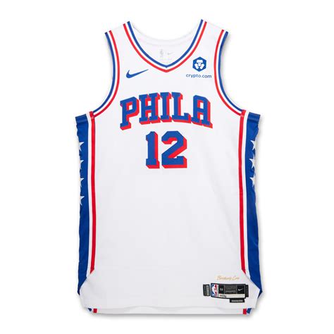 Tobias Harris Philadelphia 76ers 2023 2024 Kia Nba Tip Off Game Worn