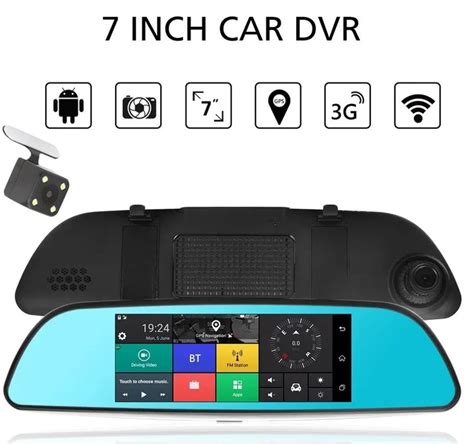 Видеорегистратор DVR V17 Зеркало регистратор, сенсорный экран 7 дюймов ...