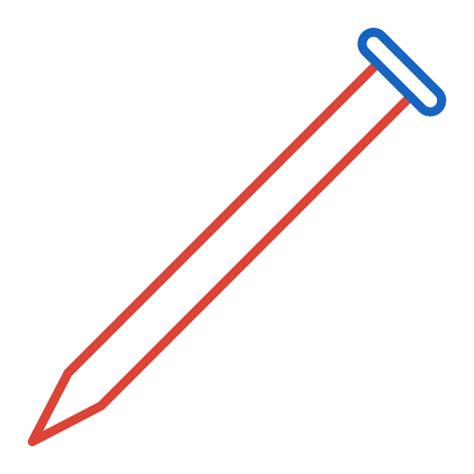 Nail Generic Color Outline Icon