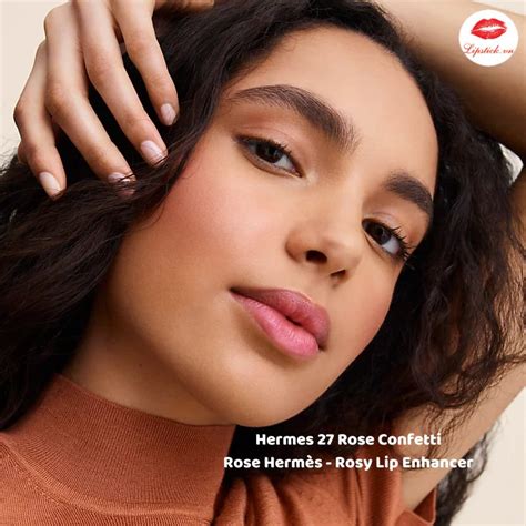 Son Hermes 27 Rose Confetti Hồng Nhạt Rose Hermes MỚi NhẤt