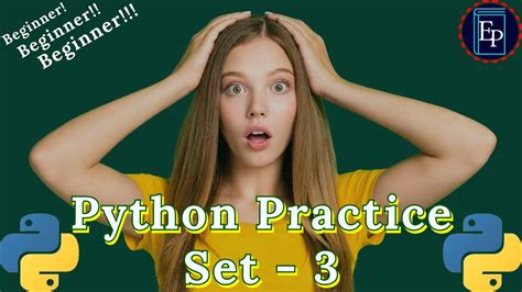 Python Practice Series For Absolute Beginners Learn Python