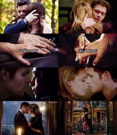 The Originals Klaus And Camille Kiss