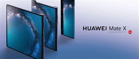 Huawei Unveils Mate X Foldable Smartphone At Mwc Tech Edition