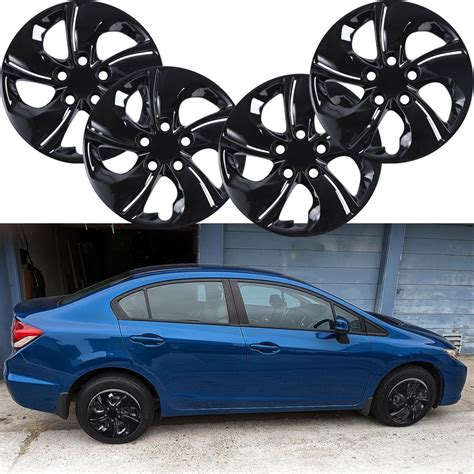 Set Of 415 Inch Hubcaps For Honda Civic Sedan 2013 2015honda Civic