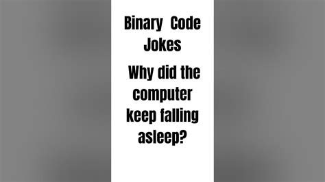 Binary Code Jokes Youtube