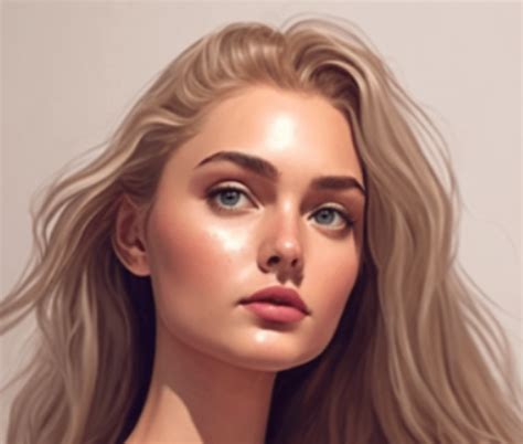 Ai Female Face Download Ai Generated Woman Face Royalty Free Stock