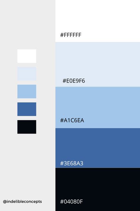 Blue And White Color Combinations