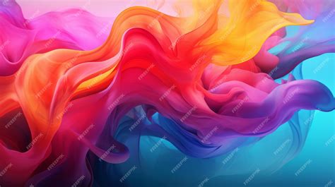Abstract Colorful 4k Wallpaper Ai Generated Premium Ai Generated Image