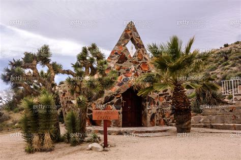 The Rock Chapel Of Desert Christ Park In Southern California Town Of
