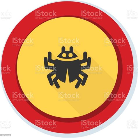 Programming Code Bug Sign Stock Illustration Download Image Now Art Beginnings Button
