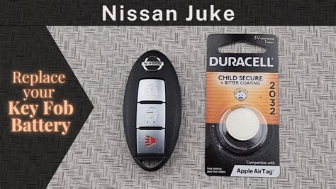How To Replace A 2011 2017 Nissan Juke Key Fob Battery Youtube