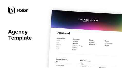the agency kit notion template guide youtube