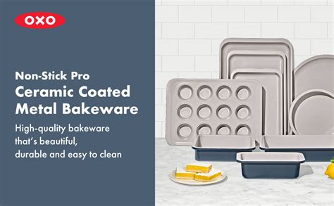 Oxo Good Grips Non Stick Pro Ceramic Coated Metal Bakeware