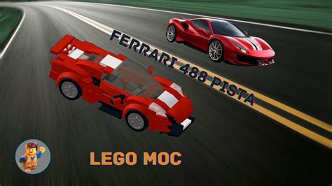 LEGO MOC Ferrari 488 Pista / Феррари 488 из Лего - YouTube